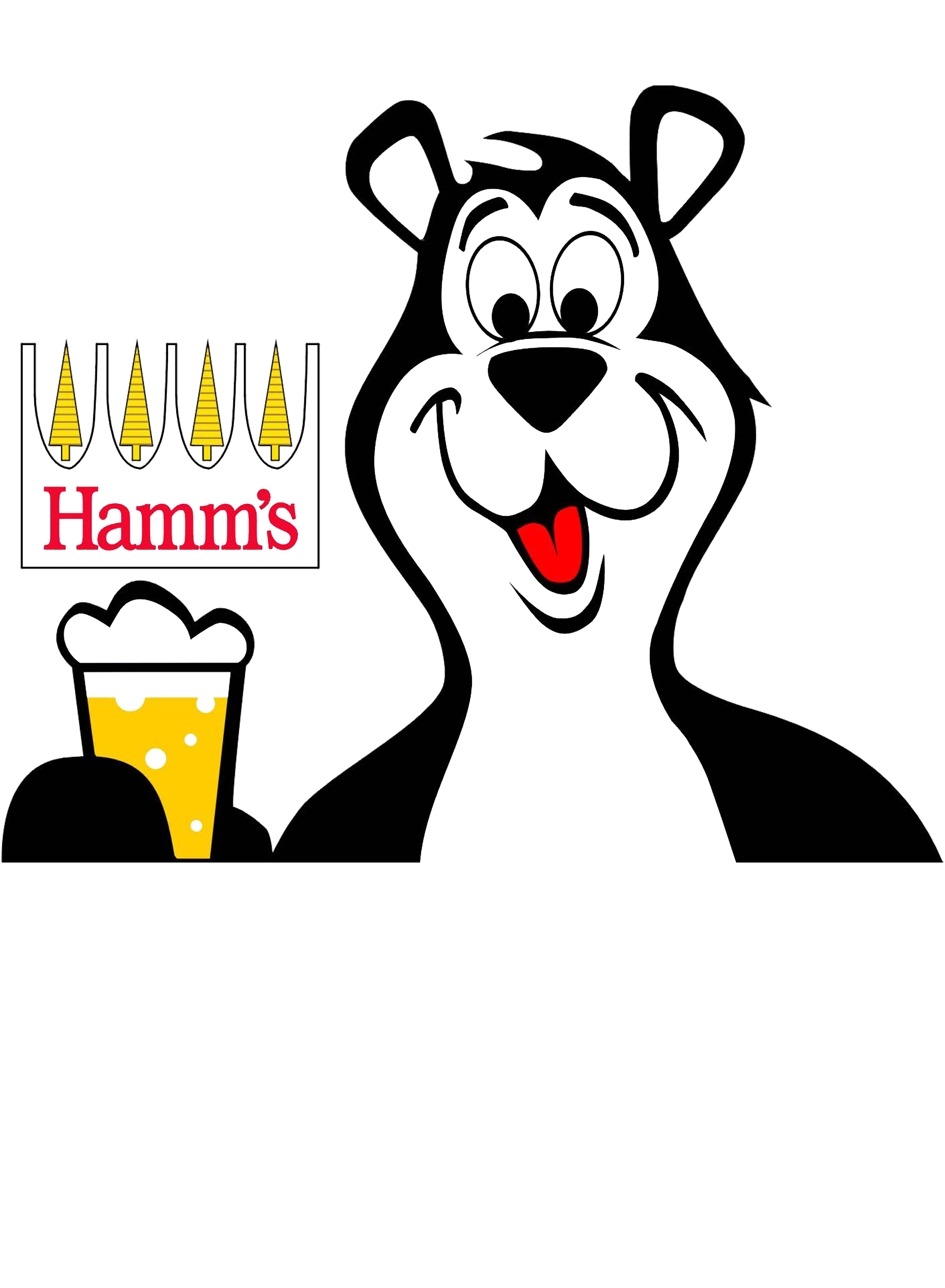 hamm's beer bear PNG Transparent Background File Digital Dow | Inspire ...