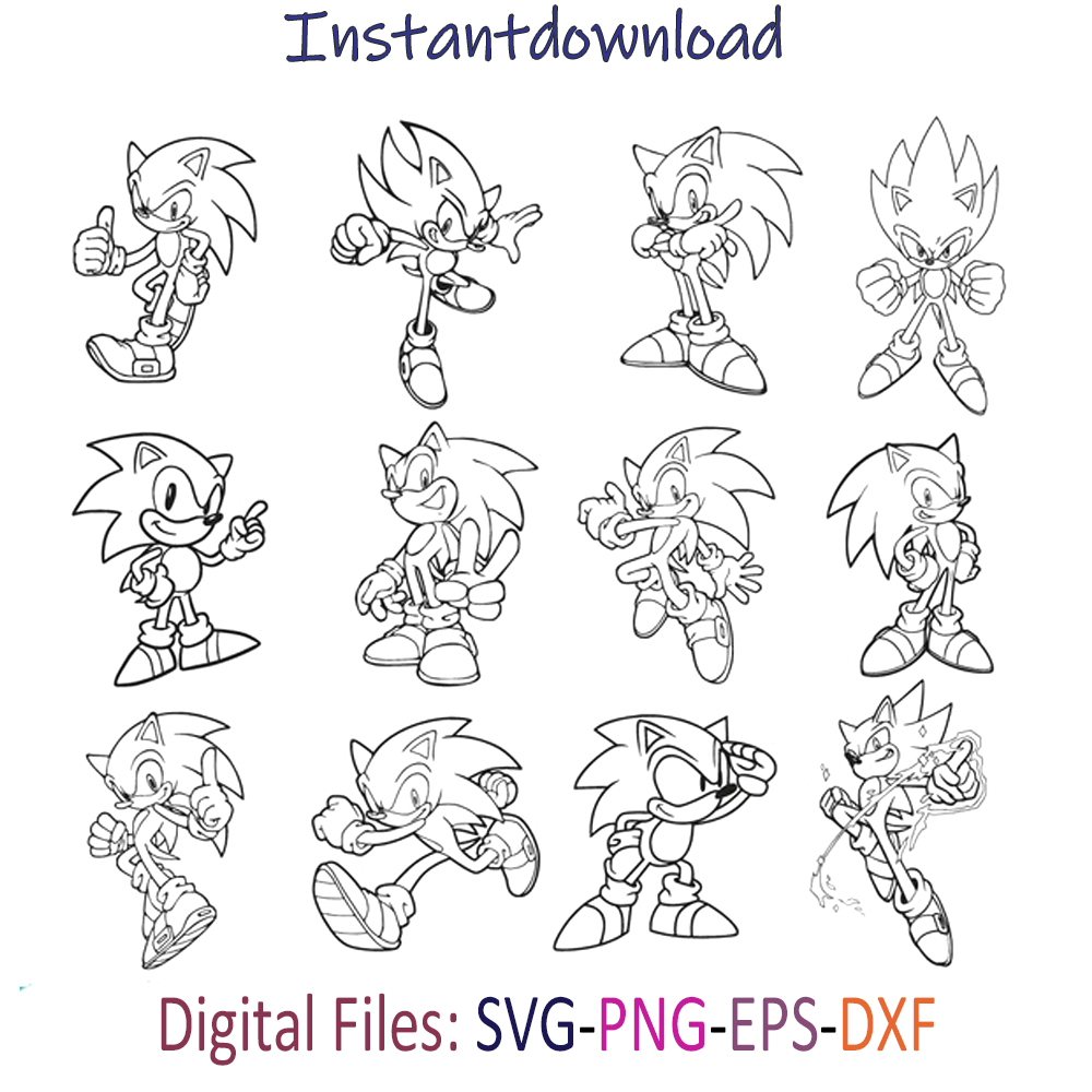 sonic svg - Inspire Uplift