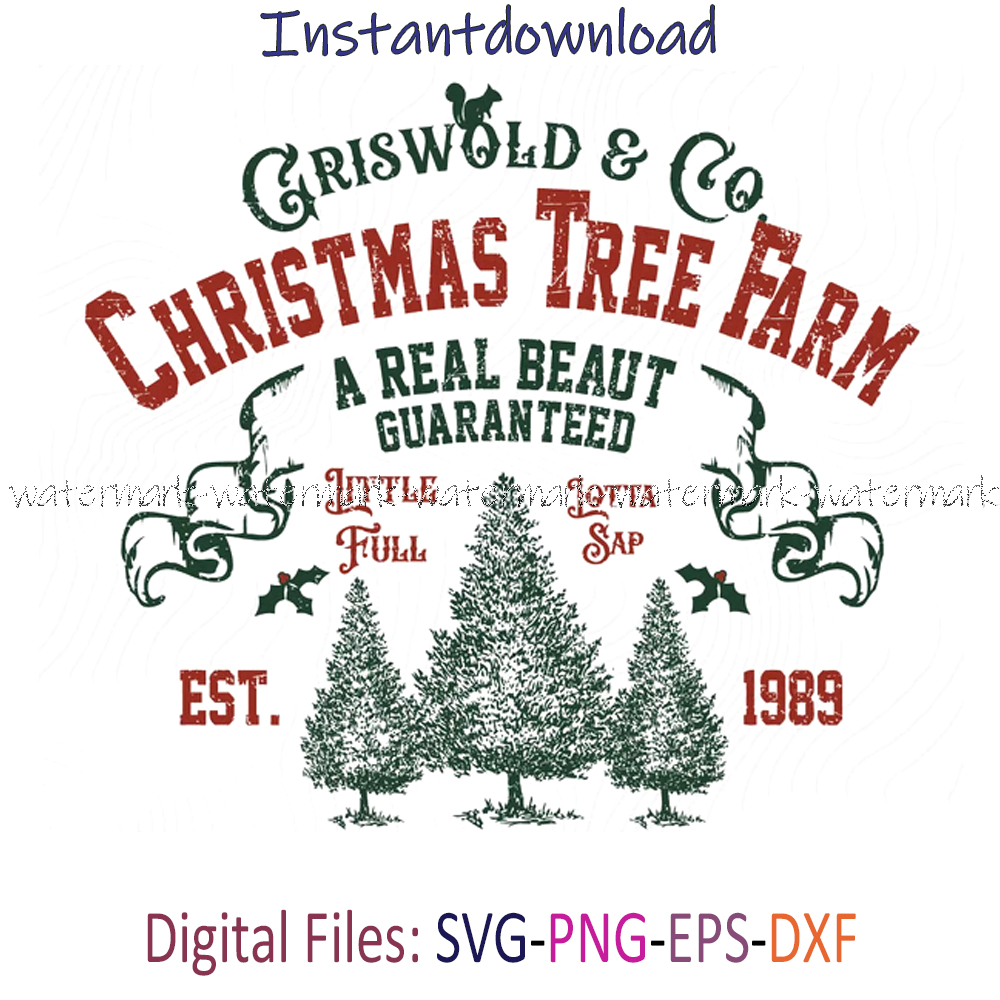 Christmas Tree Farm Svg | Inspire Uplift