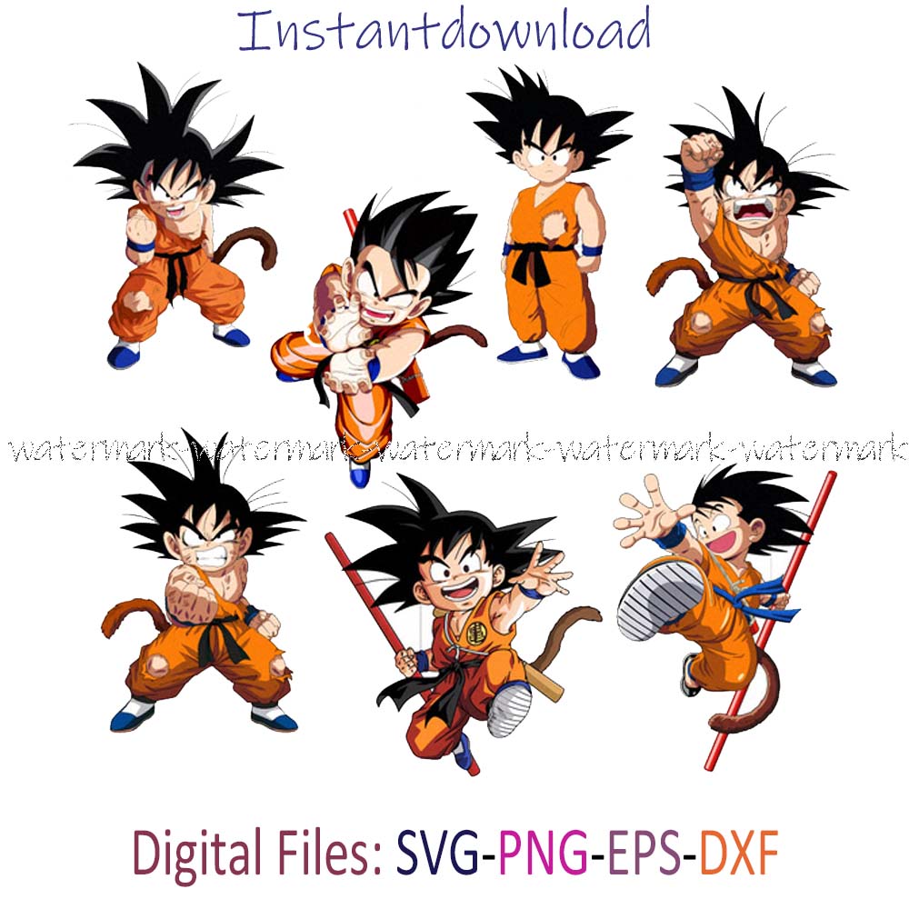 Dragon Ball Layered SVG, Goku SVG, Dragon Ball PNG, Dragon B | Inspire ...