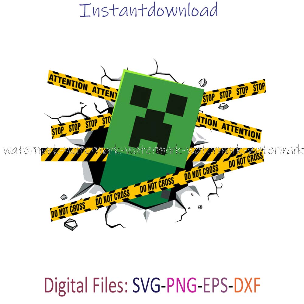 Creeper Logo SVG, Creeper SVG, Minecraft Creeper SVG, PNG, c - Inspire ...