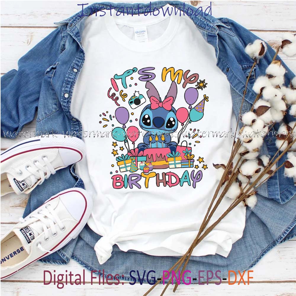 Chibi Stitch Svg | Inspire Uplift