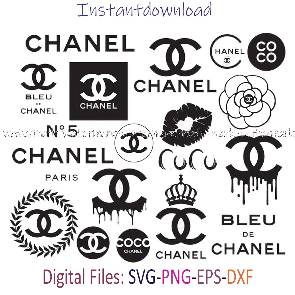 Coco Chanel Logo SVG, Chanel Logo PNG, Chanel SVG For Cricut - Inspire ...
