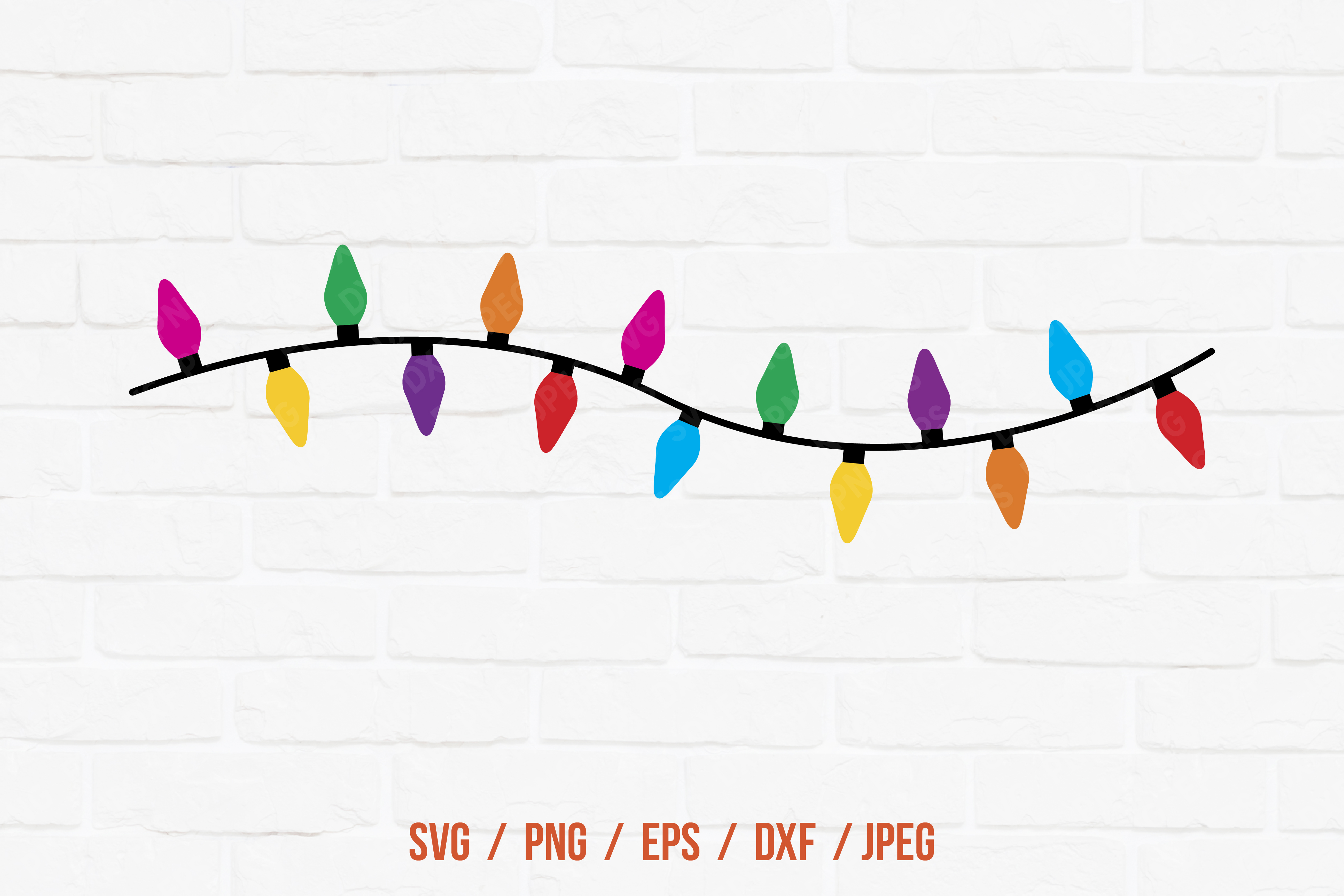Christmas Clipart Lights | Inspire Uplift