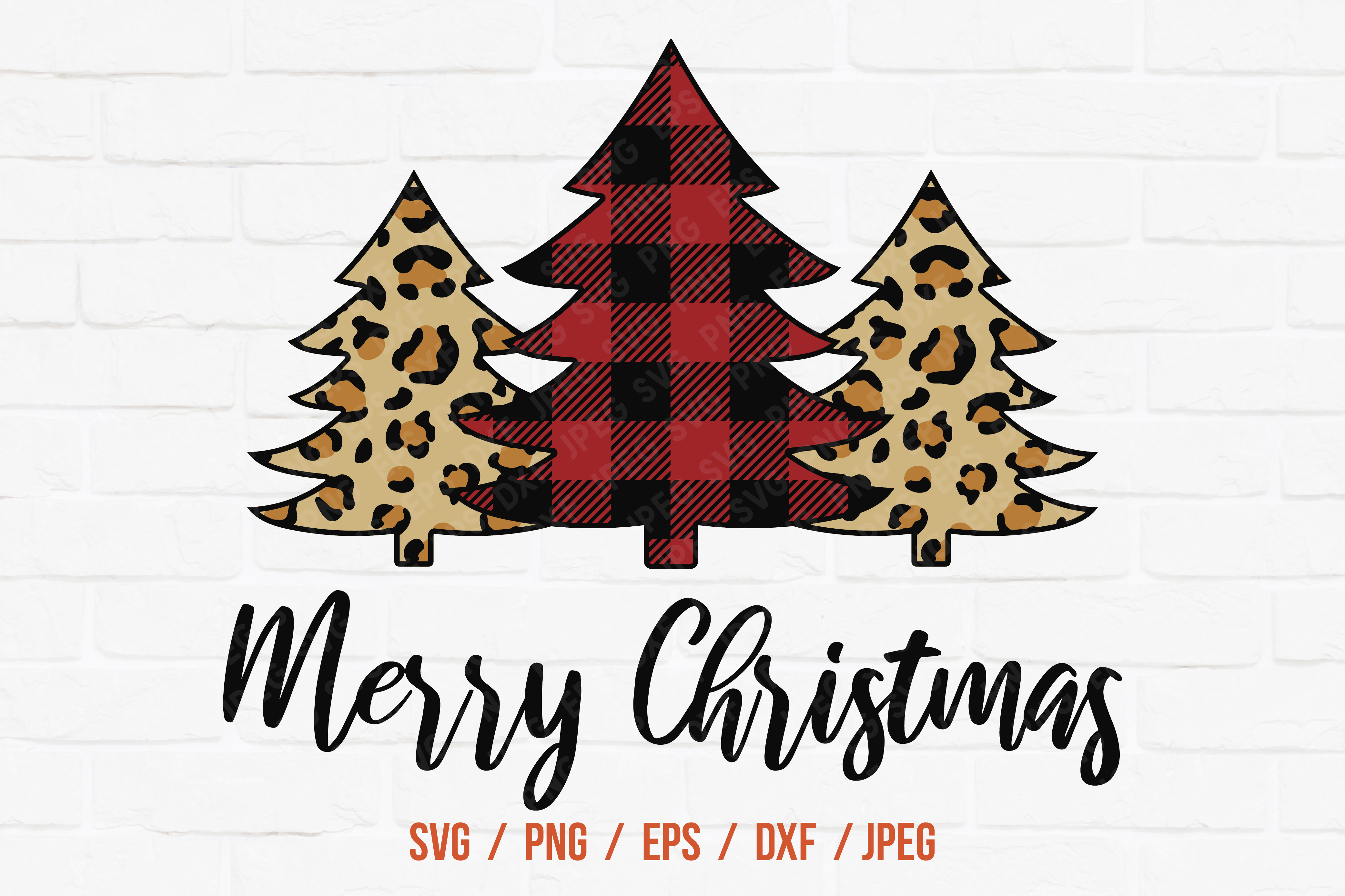 Plaid Tree Svg | Inspire Uplift
