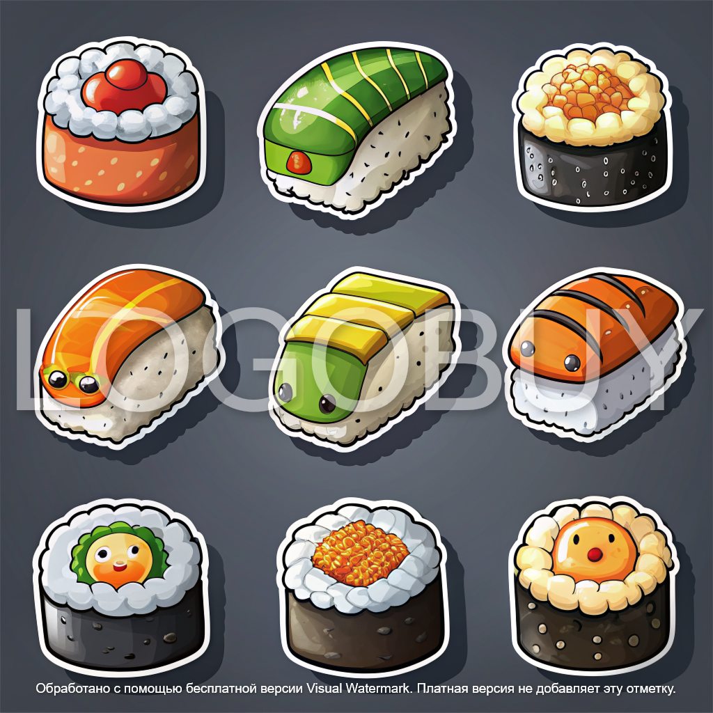 sushi svg - Inspire Uplift