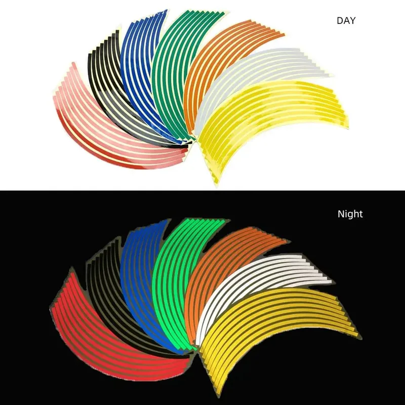 Reflective Rim Tape Motorcycle Wheel Stickers | Inspire Uplift