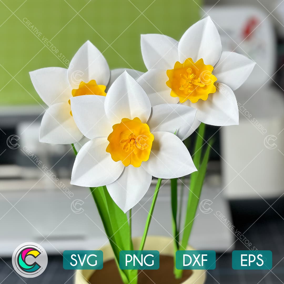 Daffodil Svg | Inspire Uplift