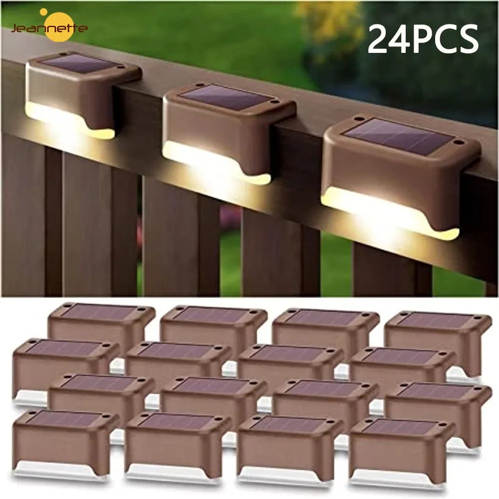 Solar Lamp Path Deck Outdoor Stair Light Garden LED Lights W | Inspire ...