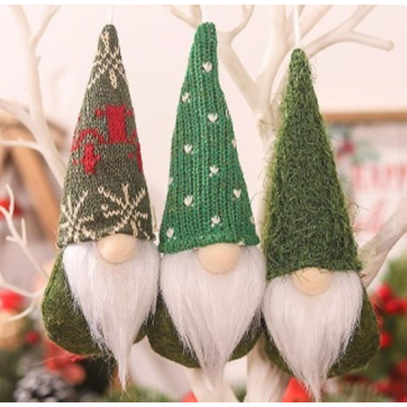 Christmas Hanging Dwarf Decorations, Santa Figurines | Inspire Uplift