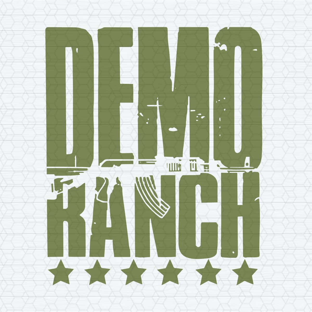 Demo Ranch Best Gun Shooting SVG | Inspire Uplift
