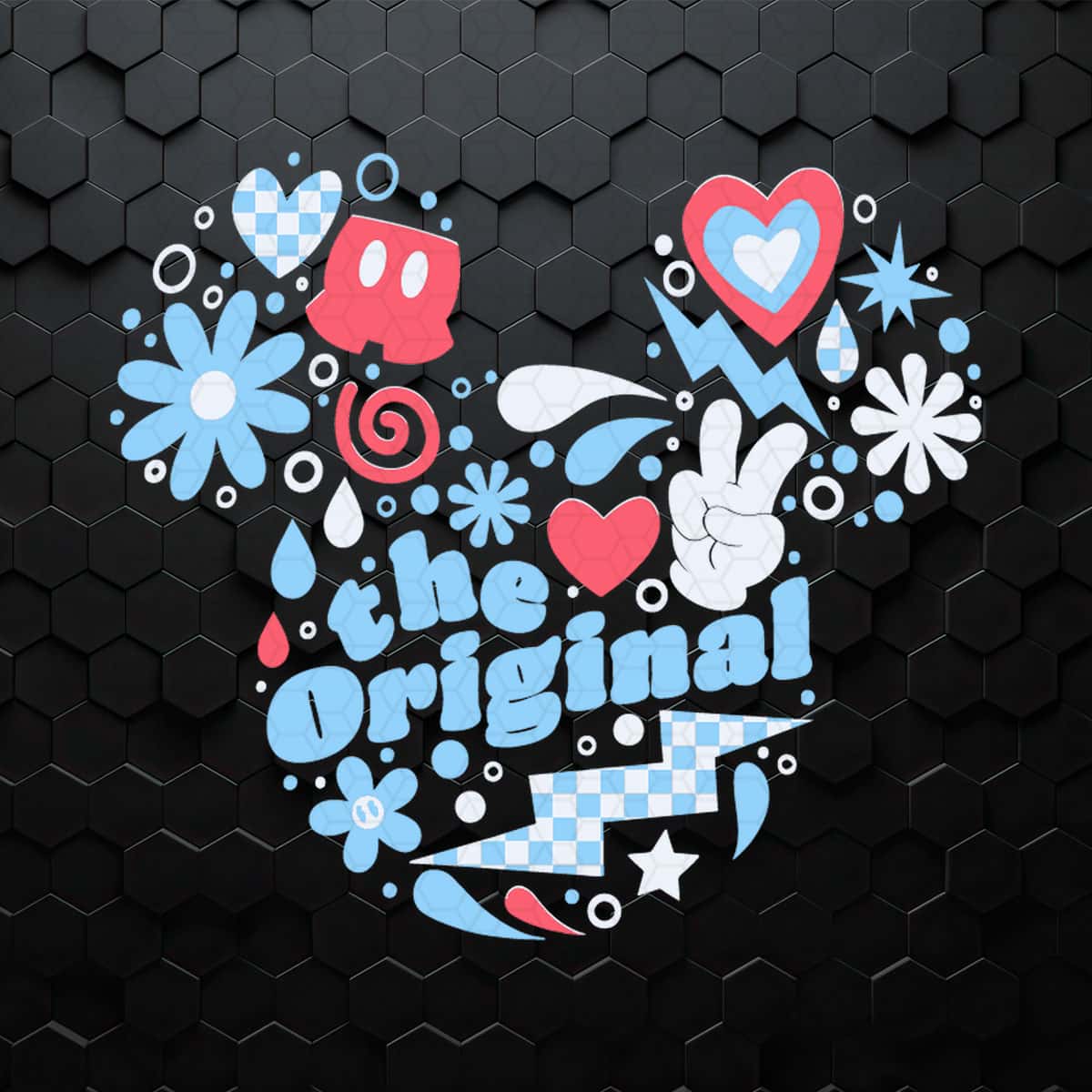 Mickey Mouse Icon The Original SVG | Inspire Uplift