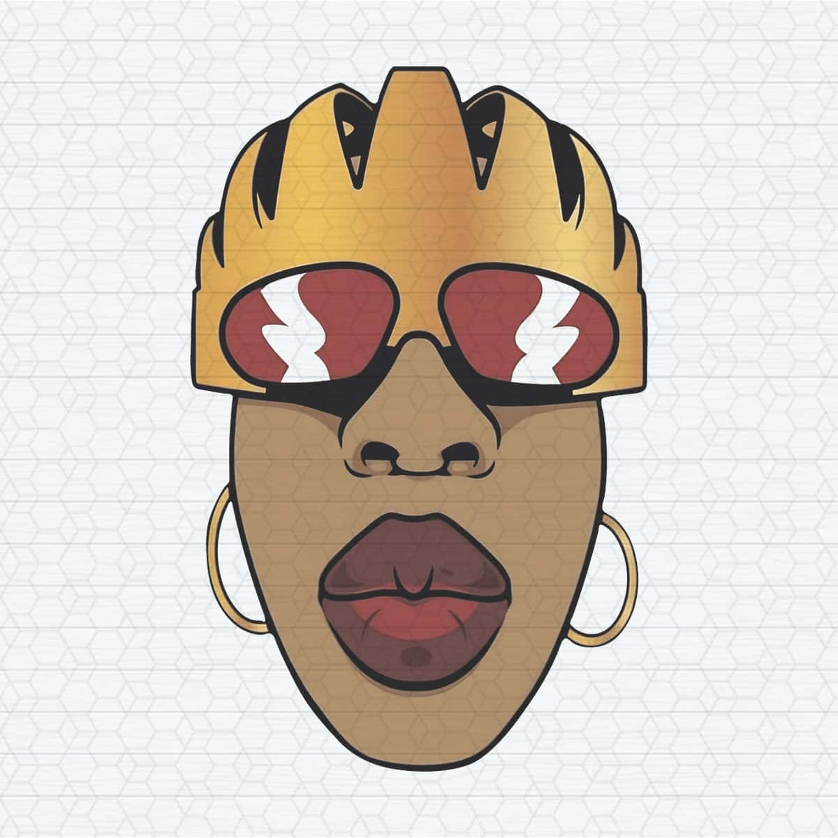Funny Missy Elliott Chibi Icon PNG | Inspire Uplift