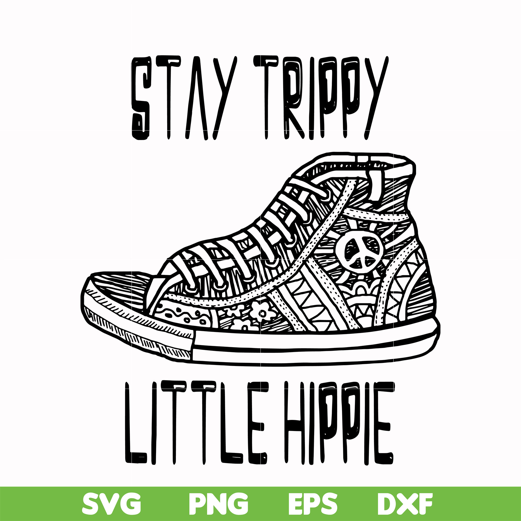Stay trippy little hippie svg, png, dxf, eps digital file CM | Inspire ...