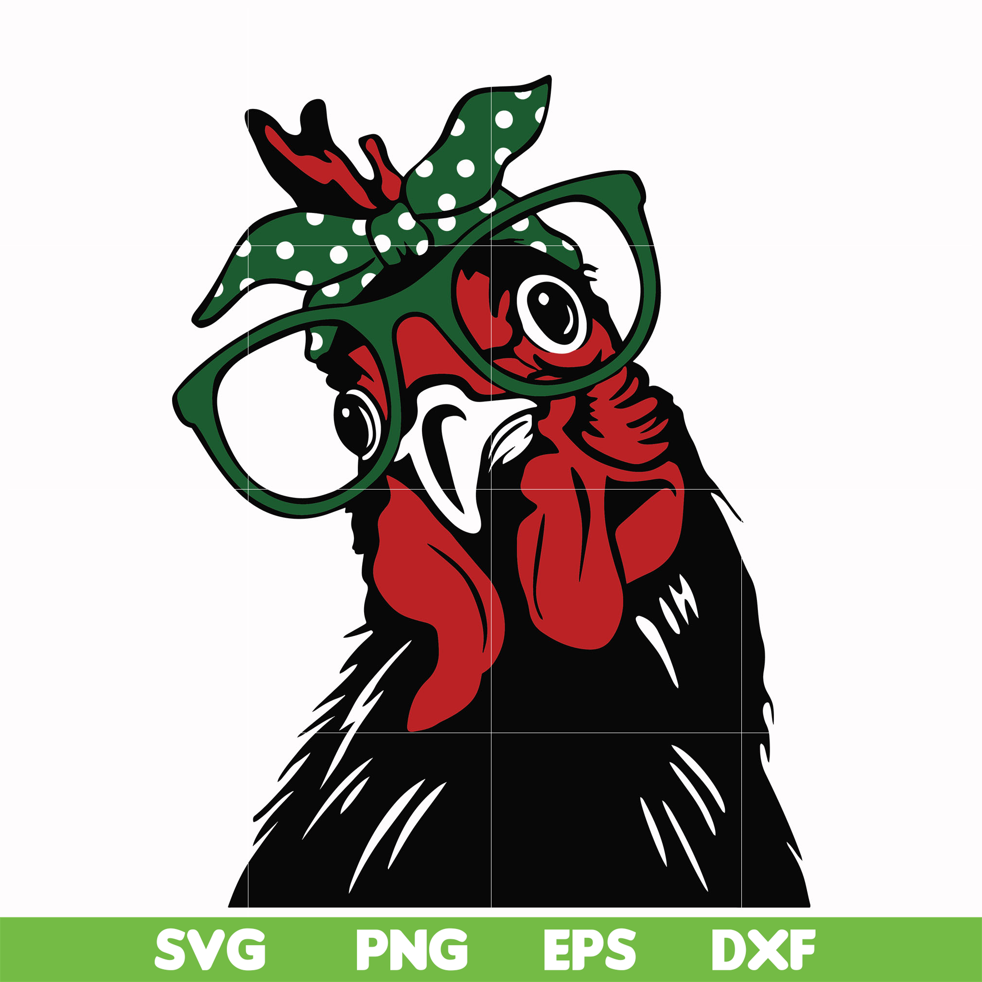 Rooster svg, png, dxf, eps file FN000991 | Inspire Uplift