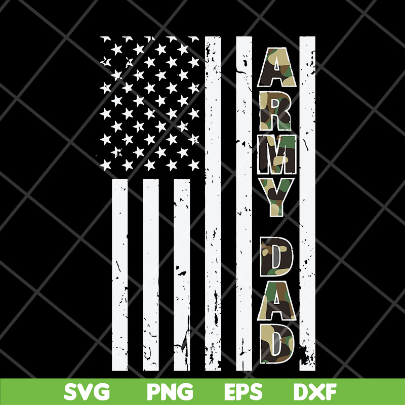army dad svg, png, dxf, eps digital file FTD1005218 | Inspire Uplift
