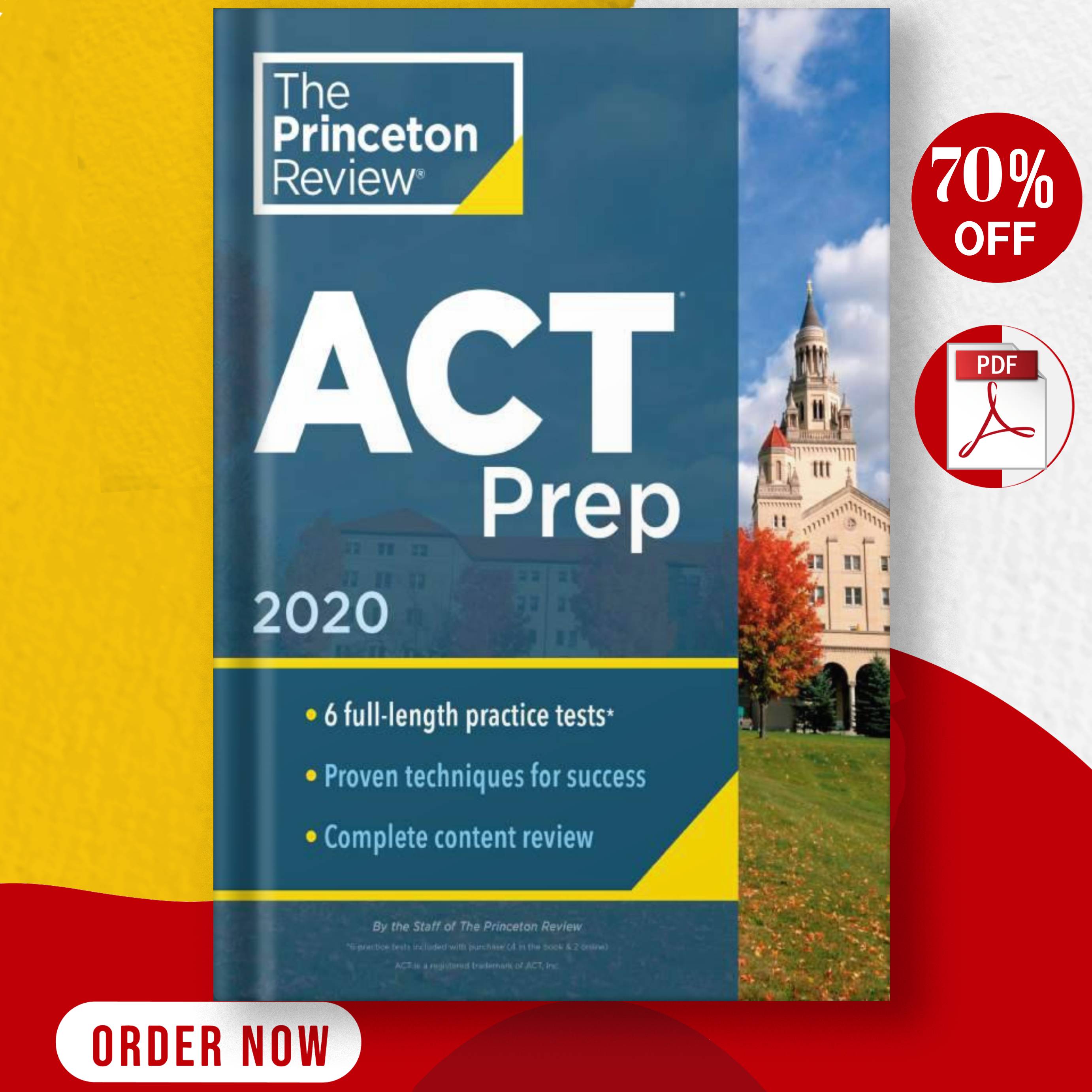 Princeton Review ACT Prep 2020 The Princeton Review | Inspire Uplift