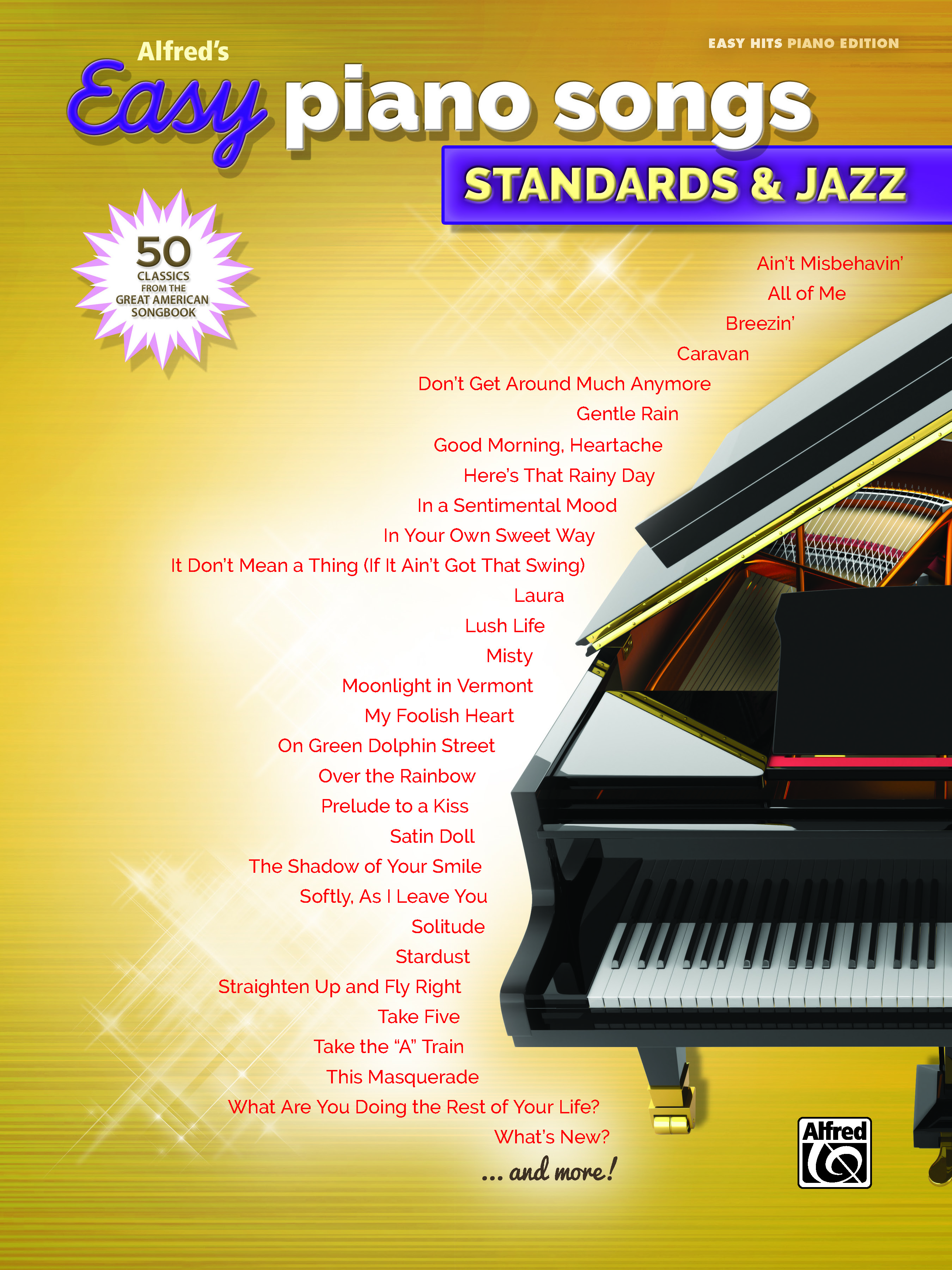 Alfred's Easy Piano Songs - Standards & Jazz: 50 Easy Classi | Inspire ...
