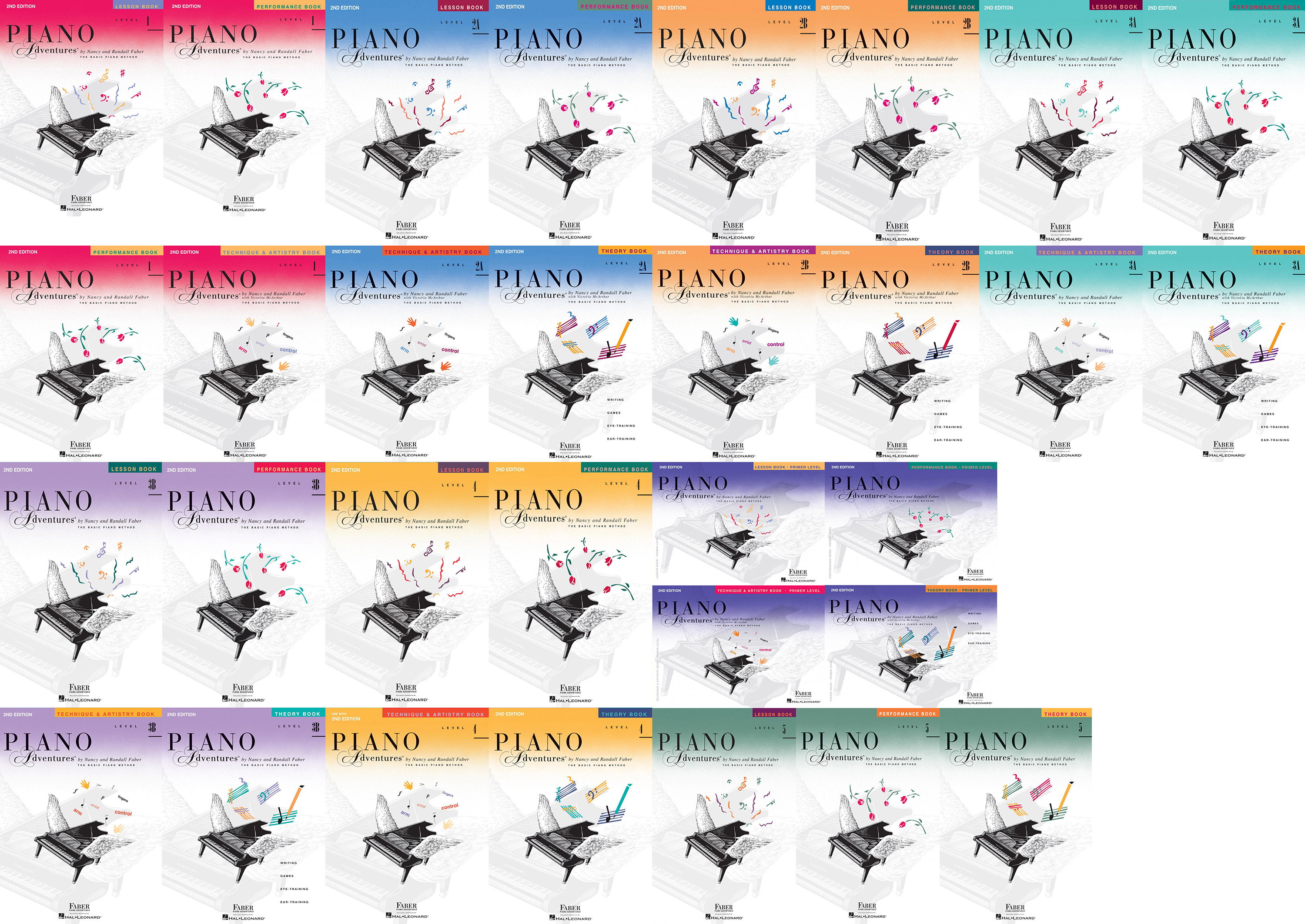 Piano Adventures Complete Collection_ Primer Level - Level 5 - Inspire ...