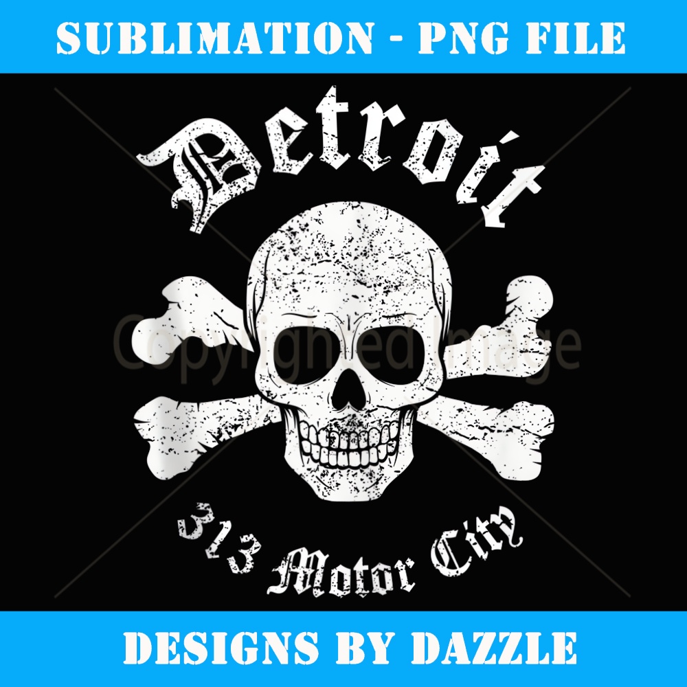 Vintage Retro Detroit 313 Motor City Distressed Detroit - St | Inspire ...