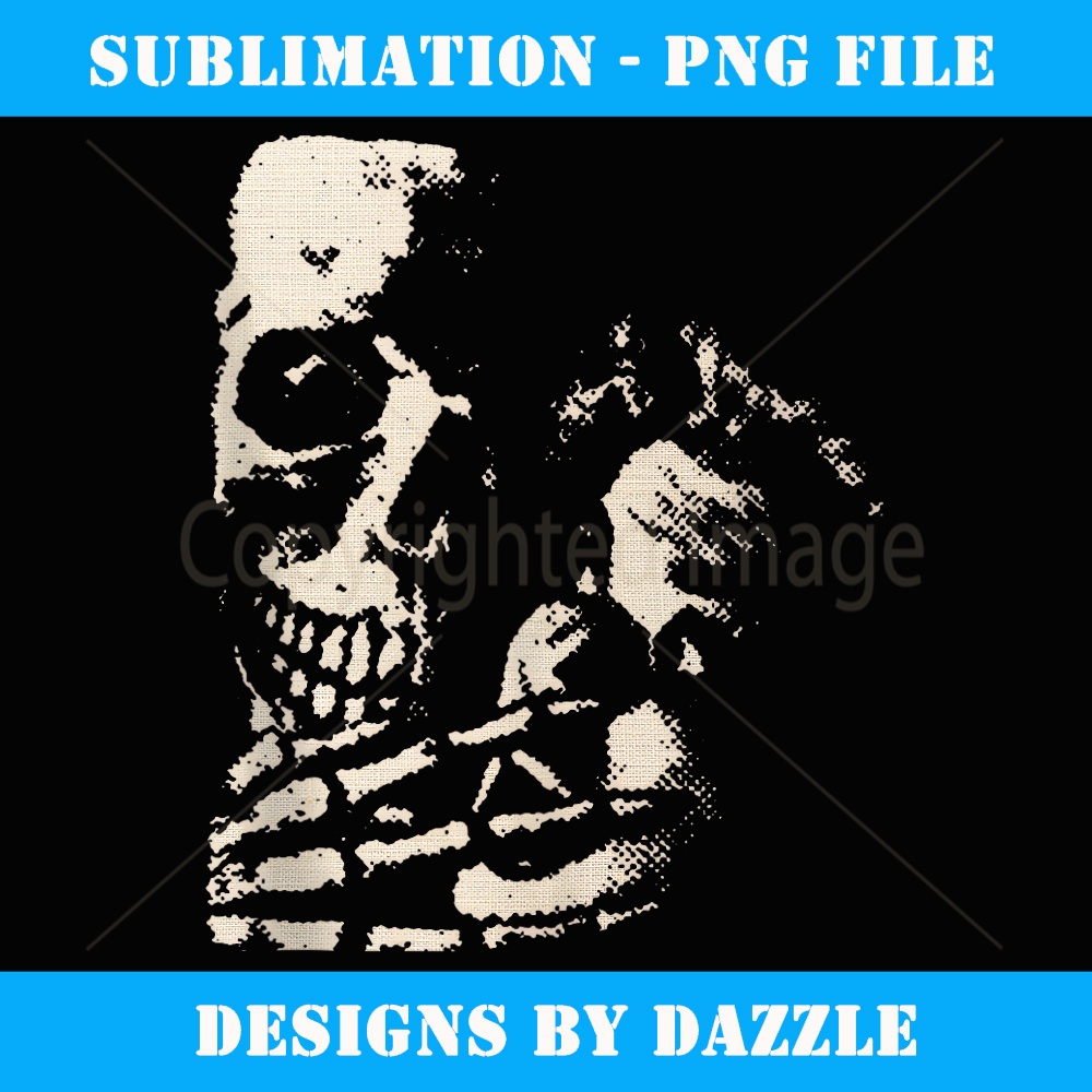 Retro Creepy Halloween Skeleton Skull Pin Up Girl - Instant - Inspire ...