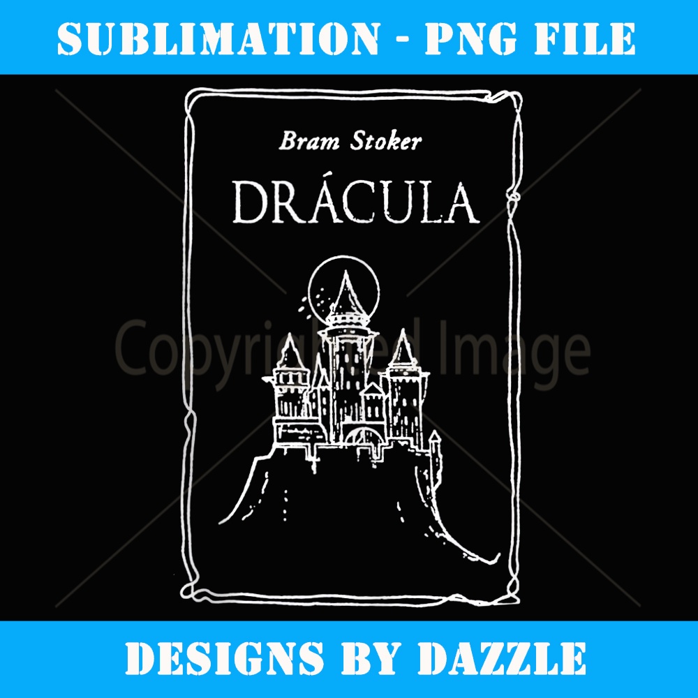 Bram Stoker's Dracula 1897 Original Book Cover Line Art - Ae | Inspire ...