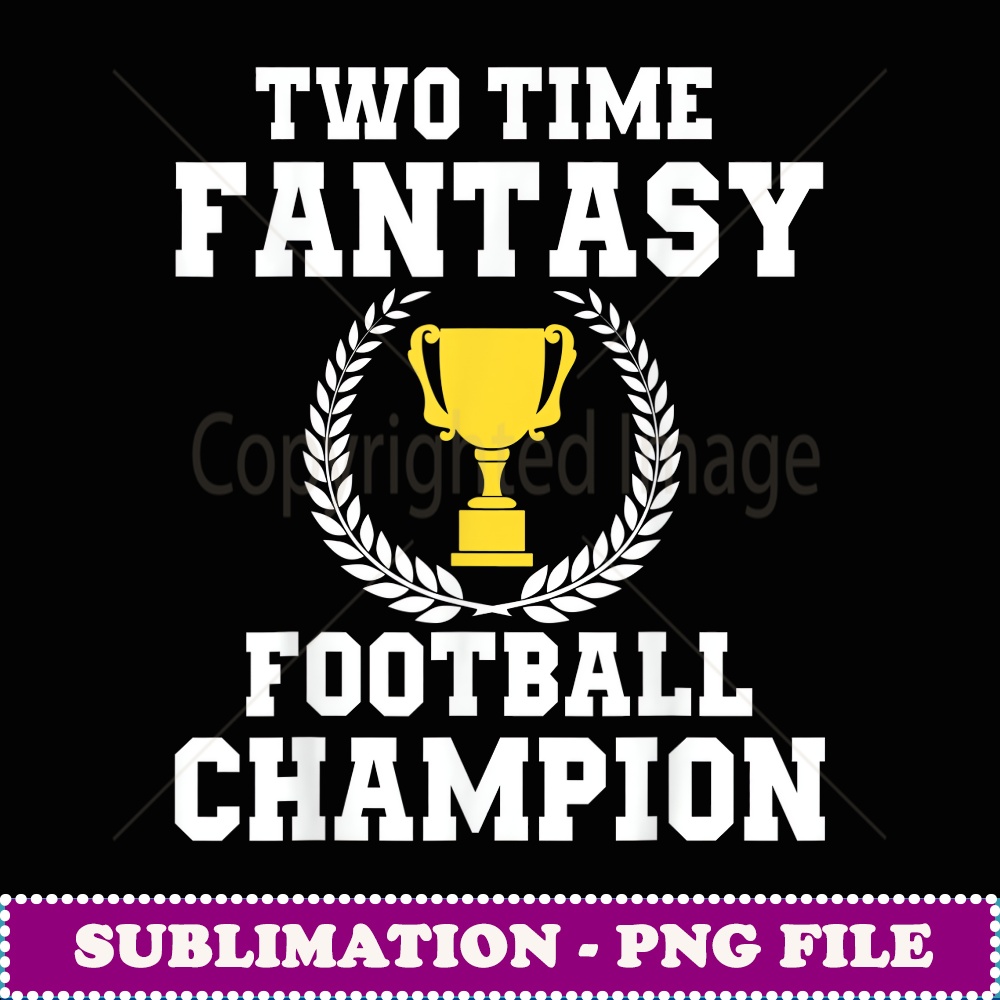 Two Time Fantasy Football Champion With Trophy Image - Moder | Inspire ...