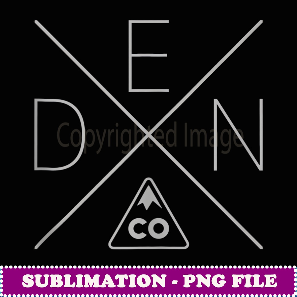 Denver Cross Design (Grey) Denver, Colorado - Special Editio | Inspire ...