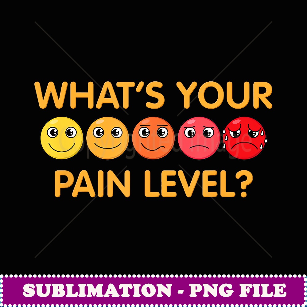 Funny Pain Scale Gym Joke Graphic Men Women Gag Pun Exercise | Inspire ...