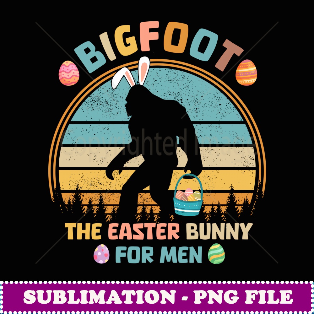 Bigfoot he Easter Bunny For Men Funny Sasquatch Easter - | Inspire Uplift
