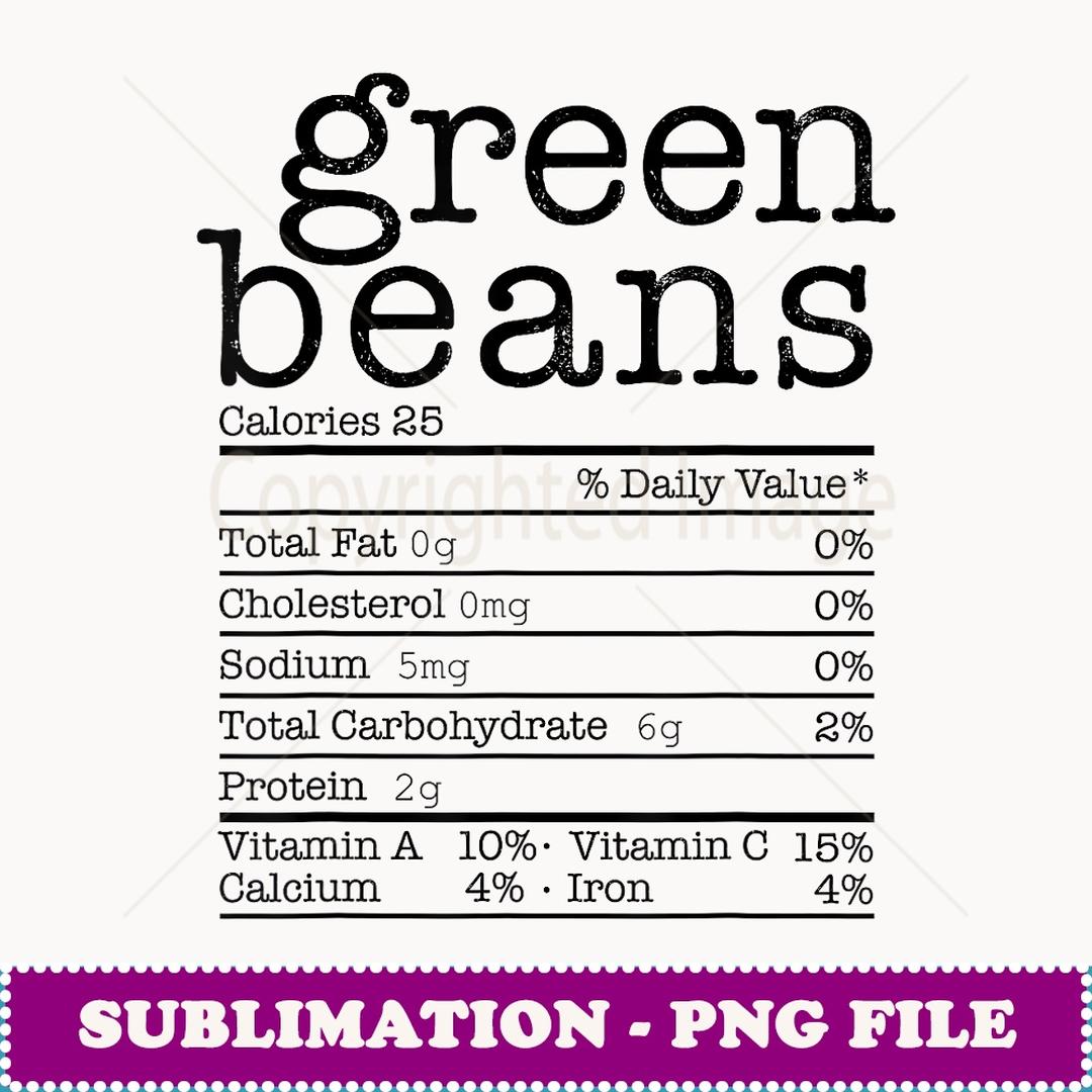 Green beans Nutrition Facts - Instant Sublimation Digital Do | Inspire ...