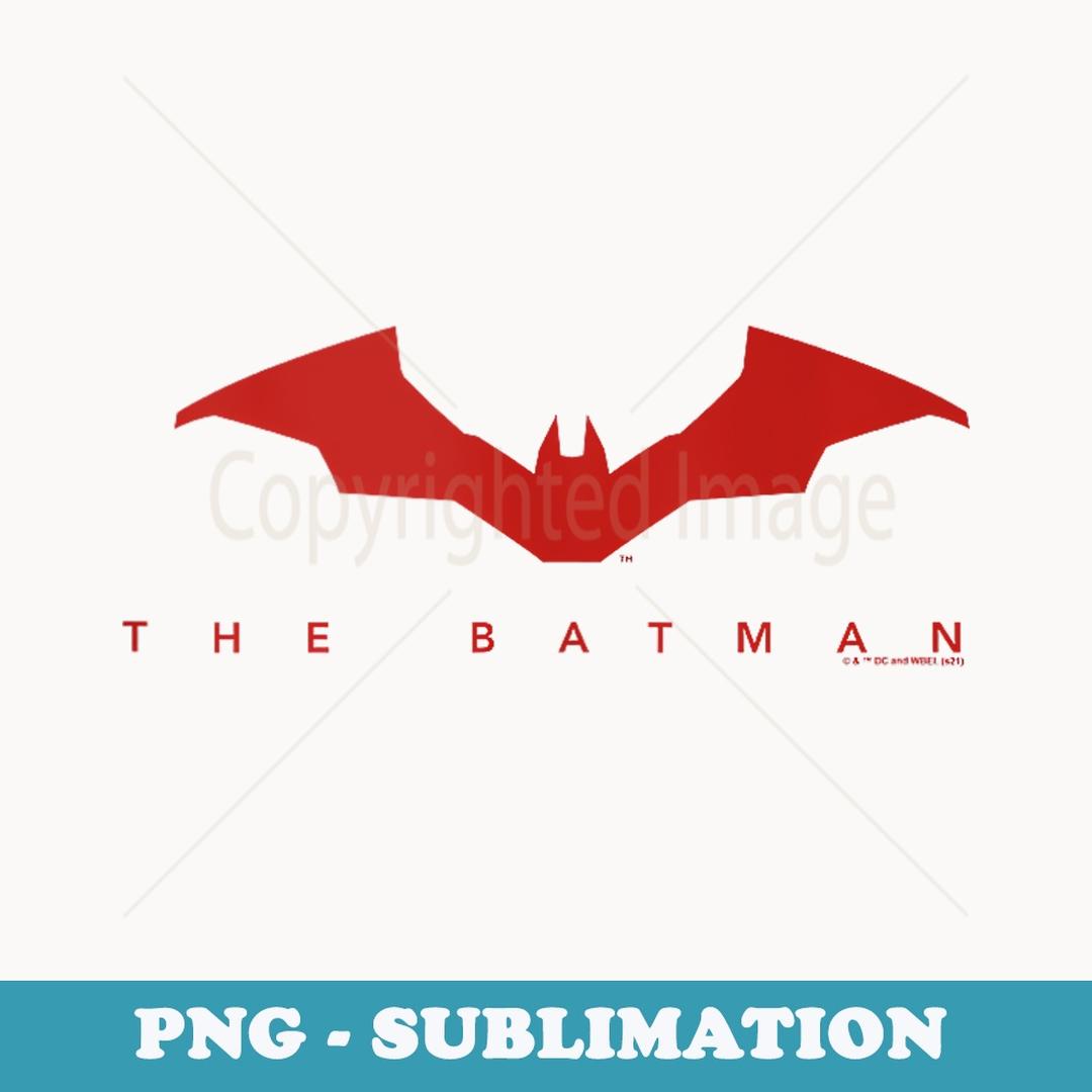 The Batman Red Logo - Vintage Sublimation PNG Download | Inspire Uplift