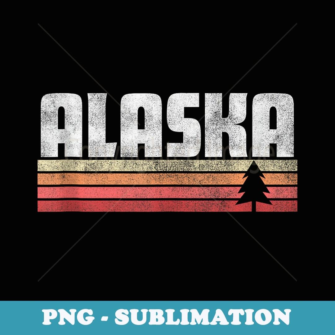 Alaska Retro Style Vintage 70s 80s 90s - Sublimation Digital | Inspire ...