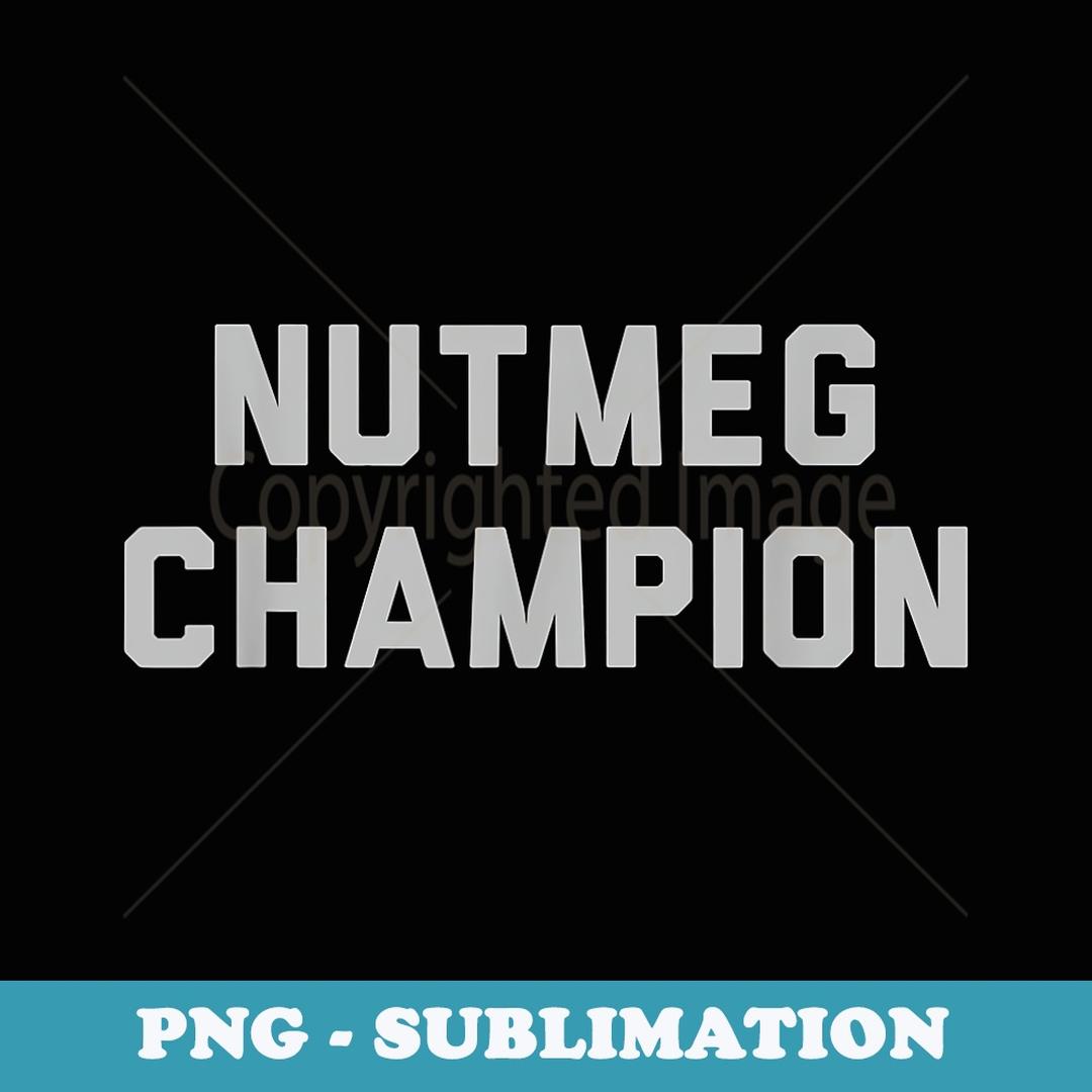 Nutmeg Champion Soccer Ball - Retro PNG Sublimation Digital | Inspire ...