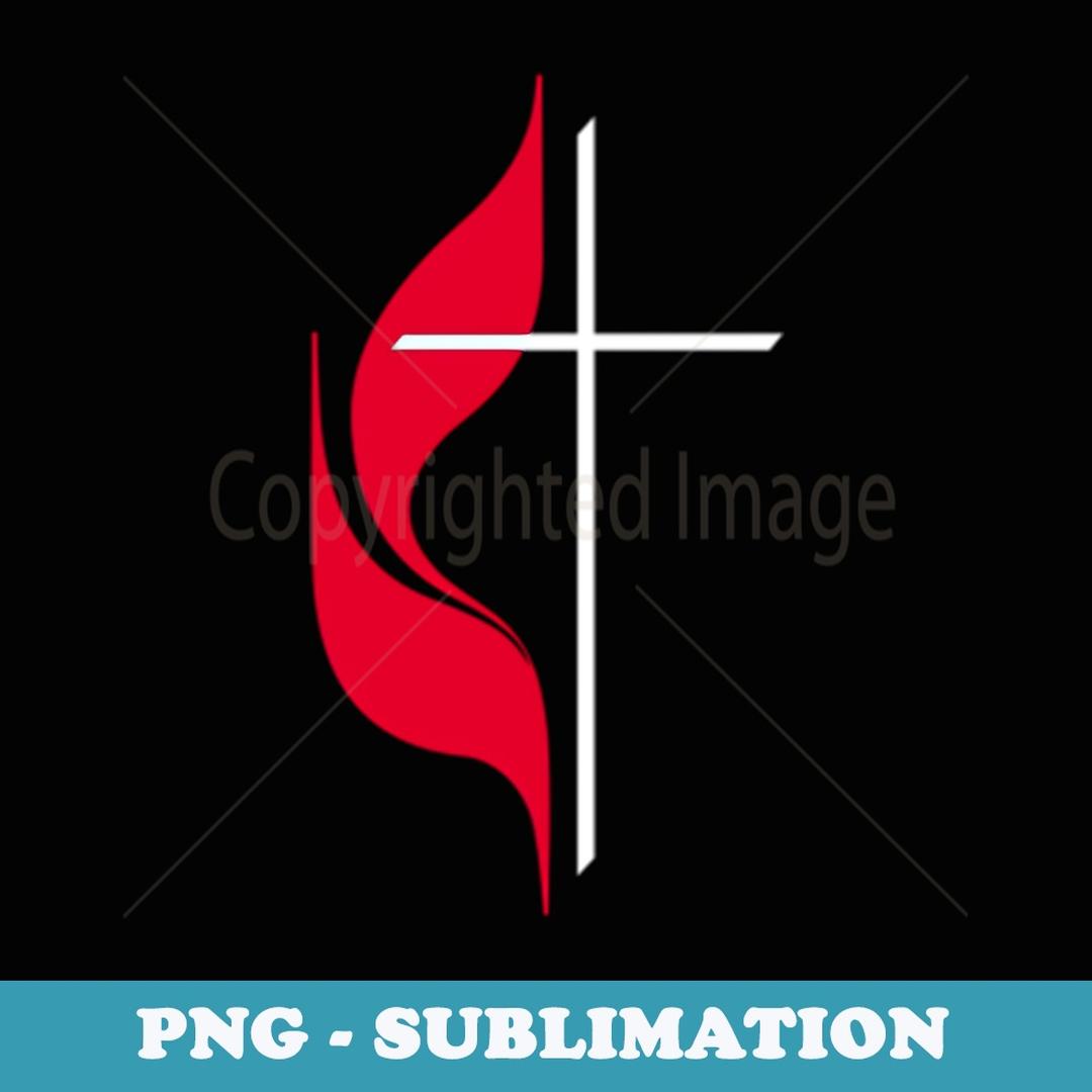 Methodist Flag Pocket Christian Cross Methodists - PNG Trans | Inspire ...