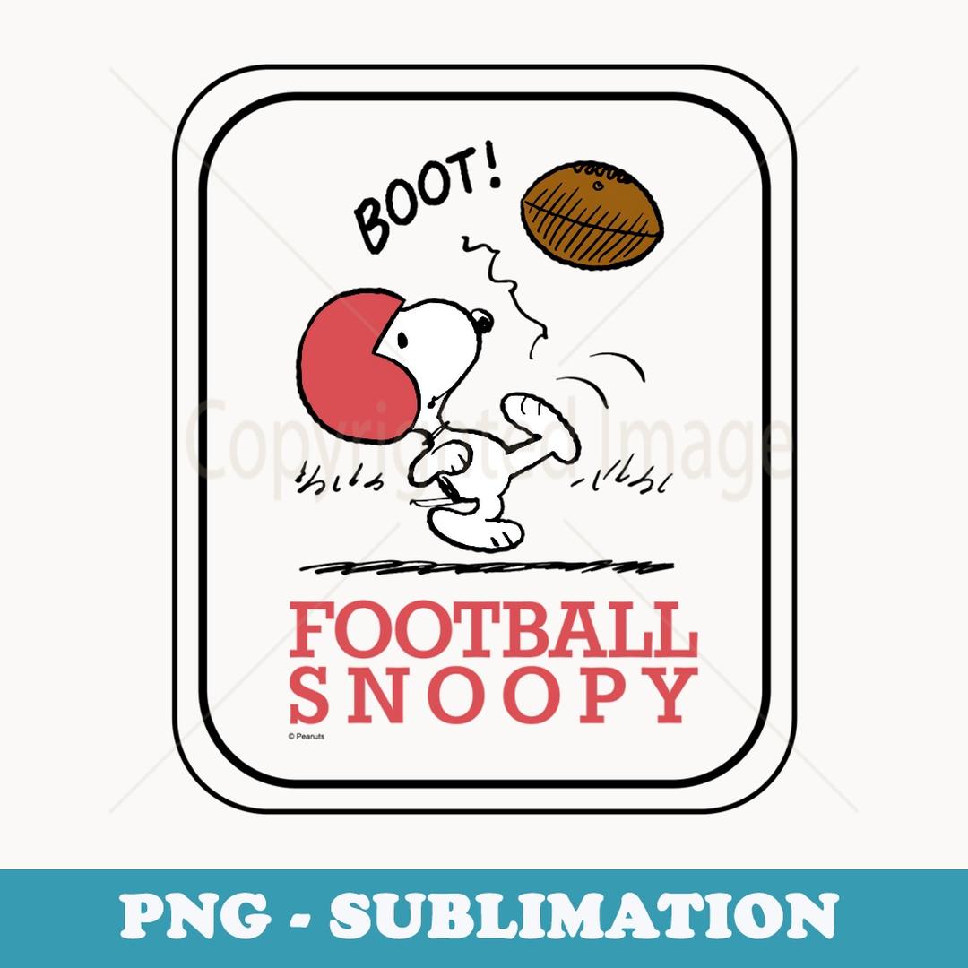 Peanuts - Football Snoopy | Inspire Uplift