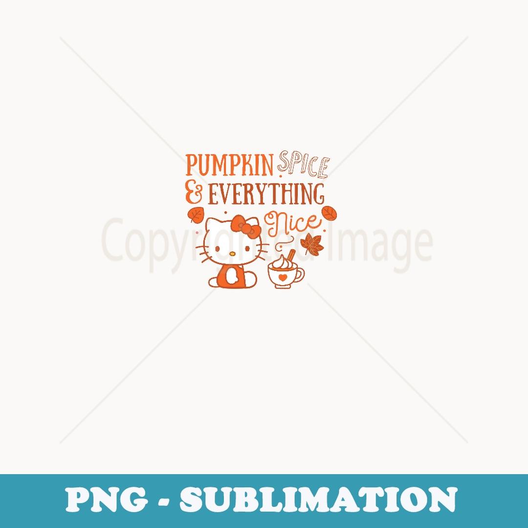 Hello Kitty Pumpkin Spice And Everything Nice - Artistic Sub | Inspire ...