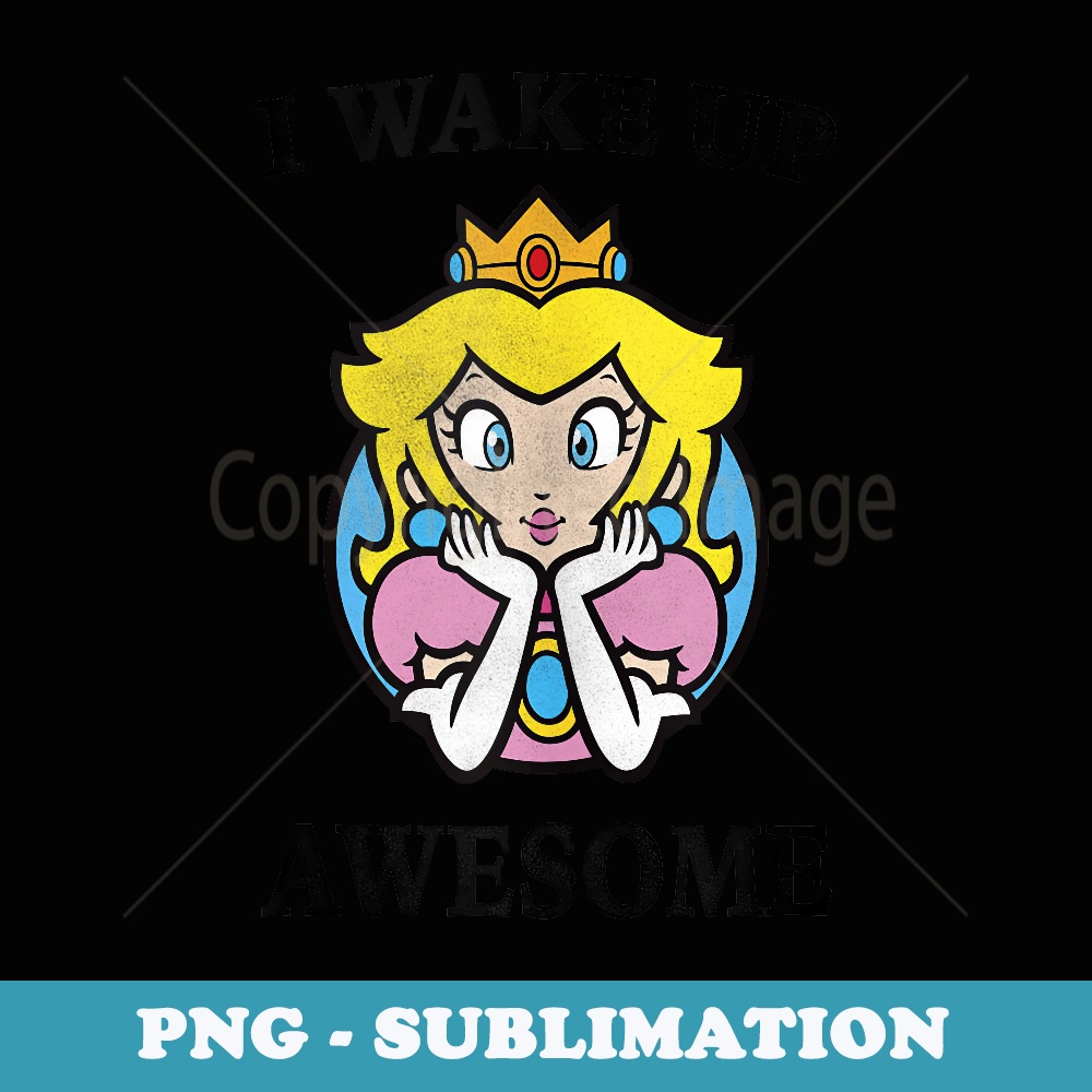 Nintendo Super Mario Princess Peach Awesome - Instant PNG Su | Inspire ...