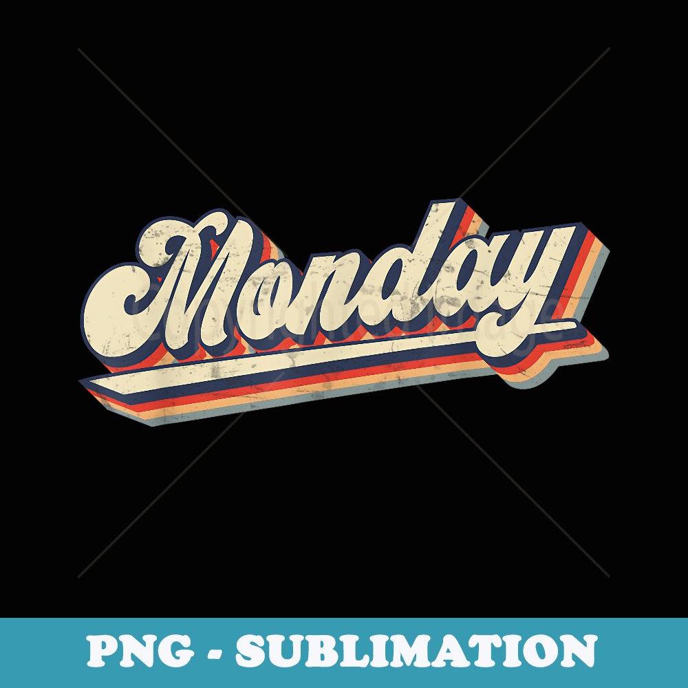 Days of the Week Graphic Design Monday - Trendy Sublimation | Inspire ...