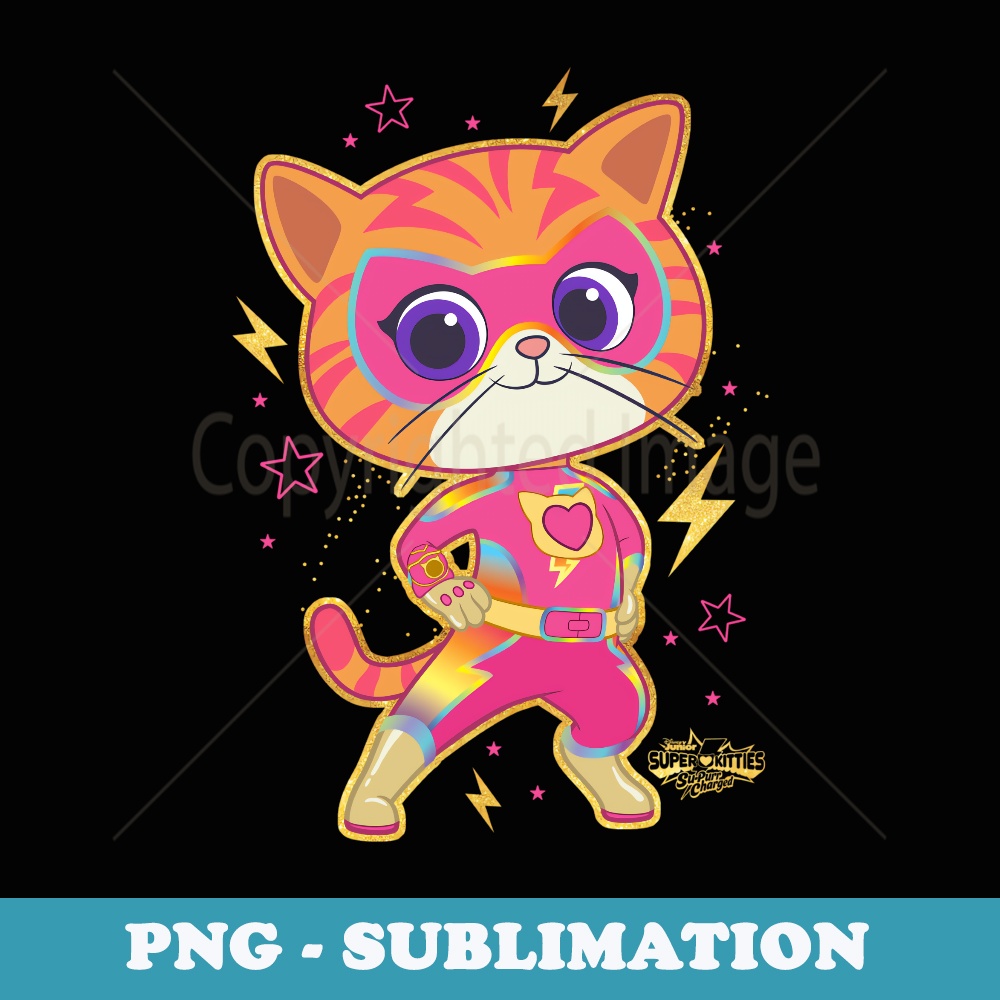 Disney SuperKitties Su-Purr Charged Ginny Heroic - Retro PNG | Inspire ...
