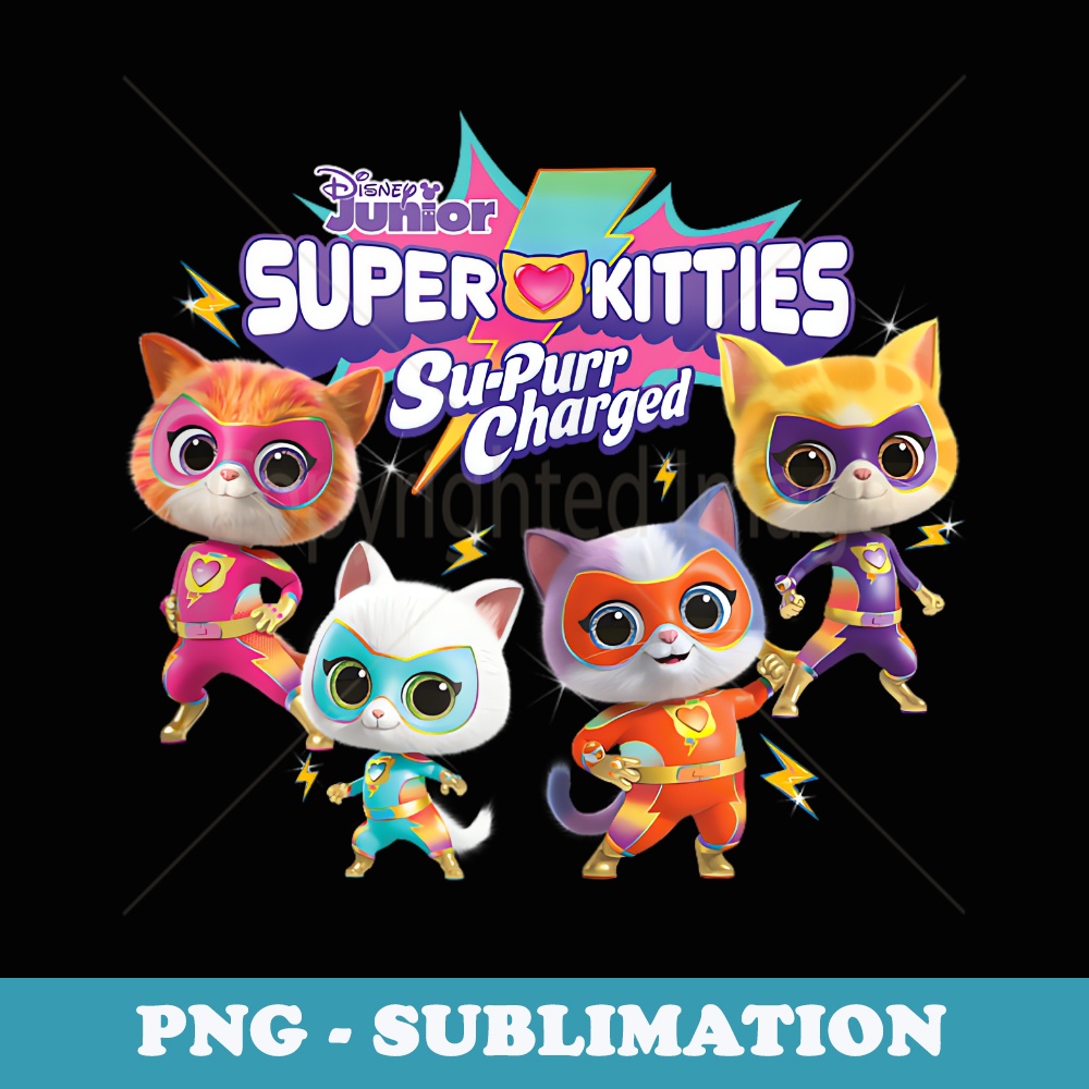 Disney SuperKitties Su-Purr Charged Heroic Group Shot - Subl | Inspire ...