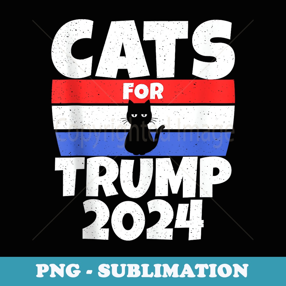 Cats For Trump 2024 Cat Owner Republican - Unique Sublimatio | Inspire ...