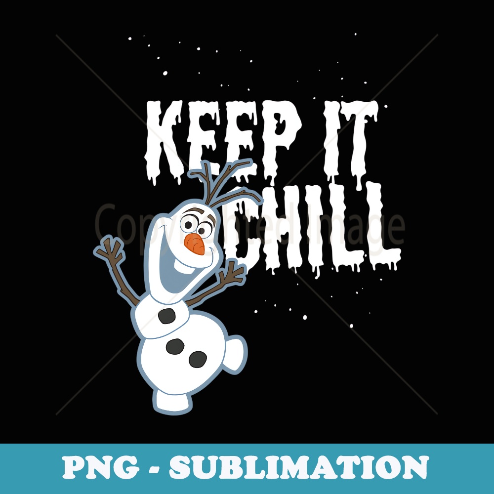 Disney Frozen Keep It Chill Olaf Falling Snow Logo - Exclusi | Inspire ...