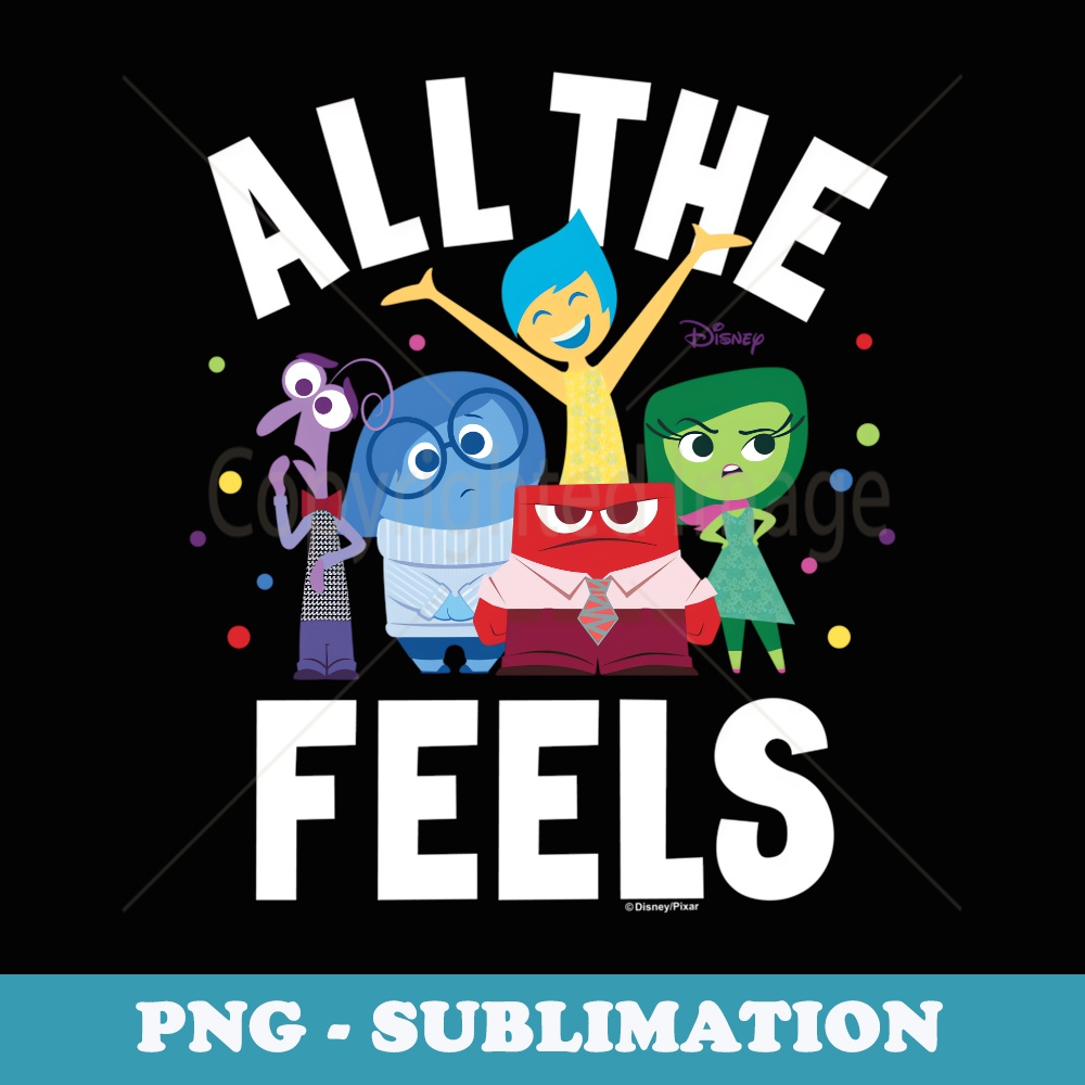 Inside Out - All The Feels Joy Disgust Anger Fear Sadness | Inspire Uplift