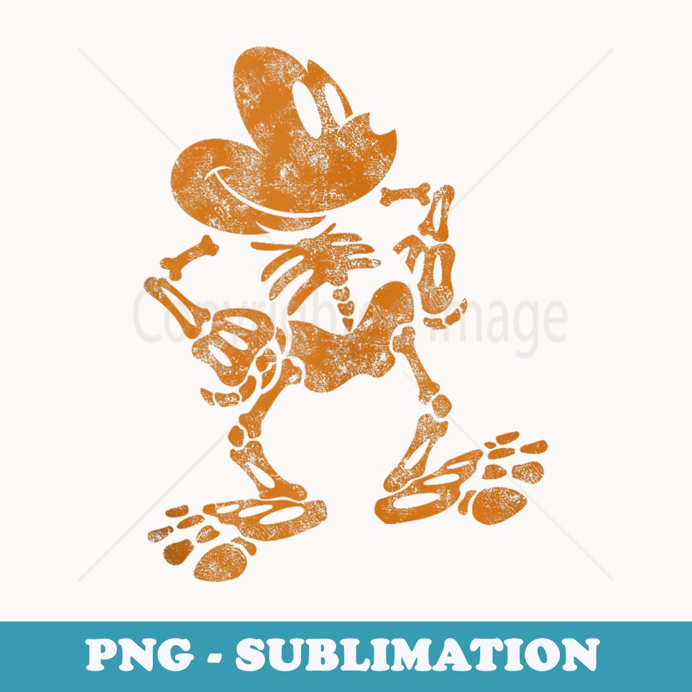 Disney Mickey Mouse Halloween Bones - Instant Sublimation Di | Inspire ...