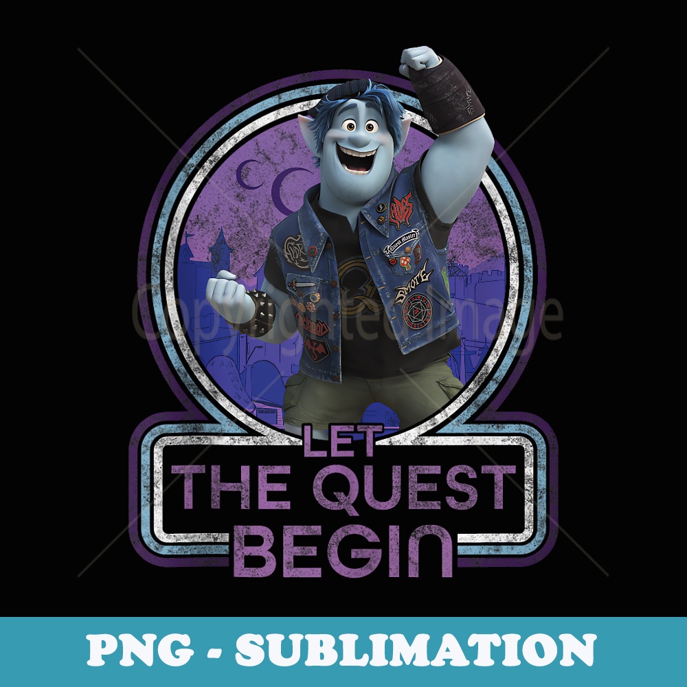 Disney Pixar Onward Barley Let The Quest Begin Portrait - PN | Inspire ...