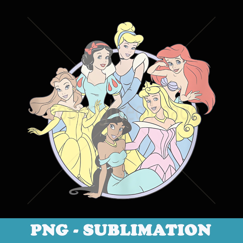 Disney Princesses Vintage Group - Special Edition Sublimatio | Inspire ...