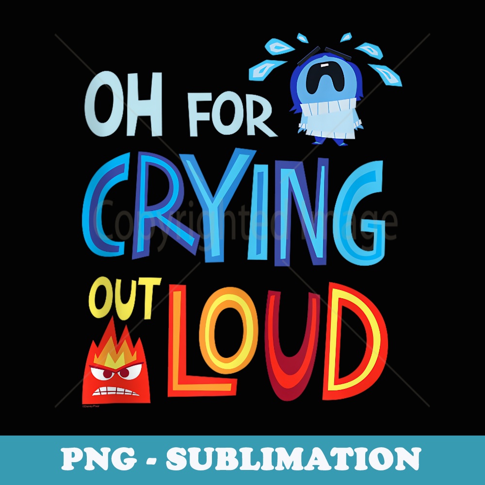 Disney & Pixaru2019s Inside Out 2 Sadness Anger Crying Out L - Inspire ...