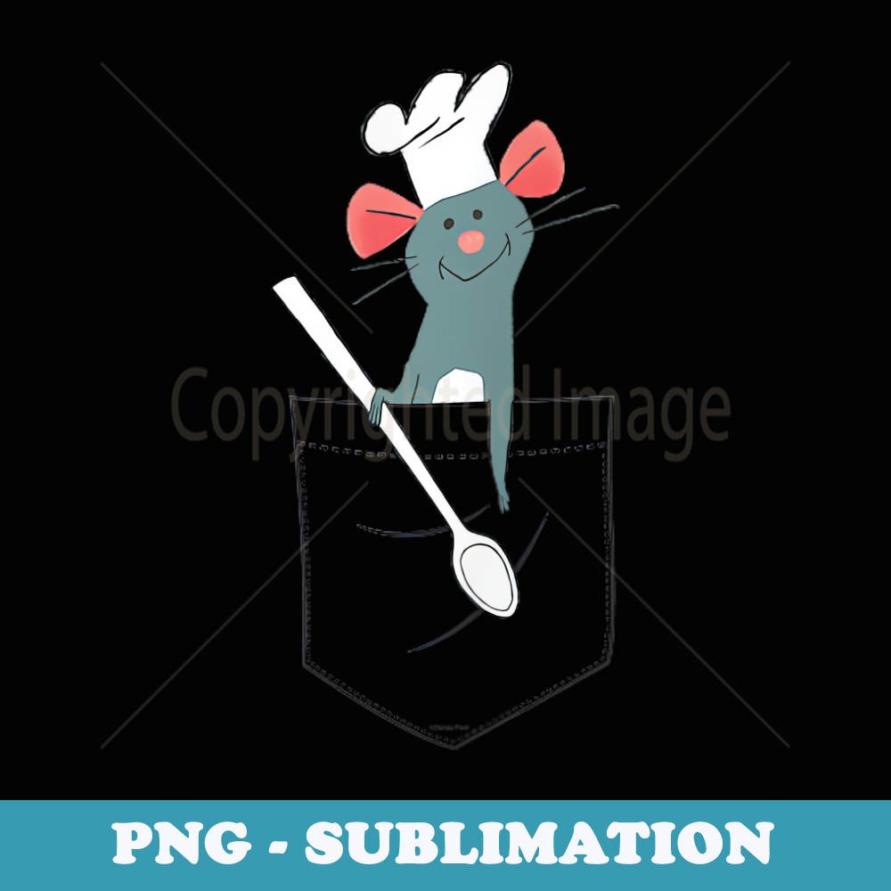Disney PIXAR Ratatouille Remy Small Pocket Chef - PNG Transp | Inspire ...