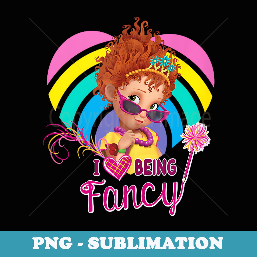 Disney Fancy Nancy Being Fancy - Instant Sublimation Digital | Inspire ...